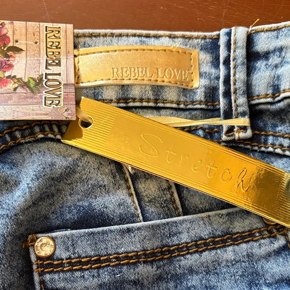 Rebel Love | Jeans | Nwt Rebel Love Skinny Stretch Acid Wash Military ...